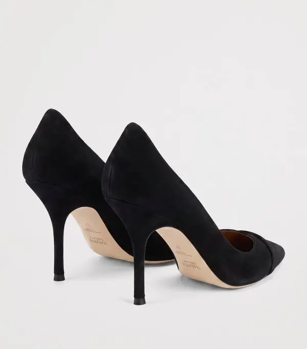 MALONE SOULIERS Suede Nova Pumps 90