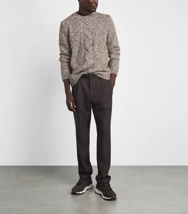 Herno Wool-blend Crew Neck Sweater