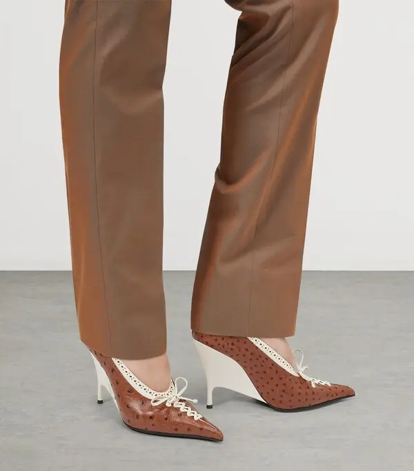Alexander McQueen Leather Koko Pumps 105