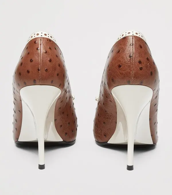 Alexander McQueen Leather Koko Pumps 105
