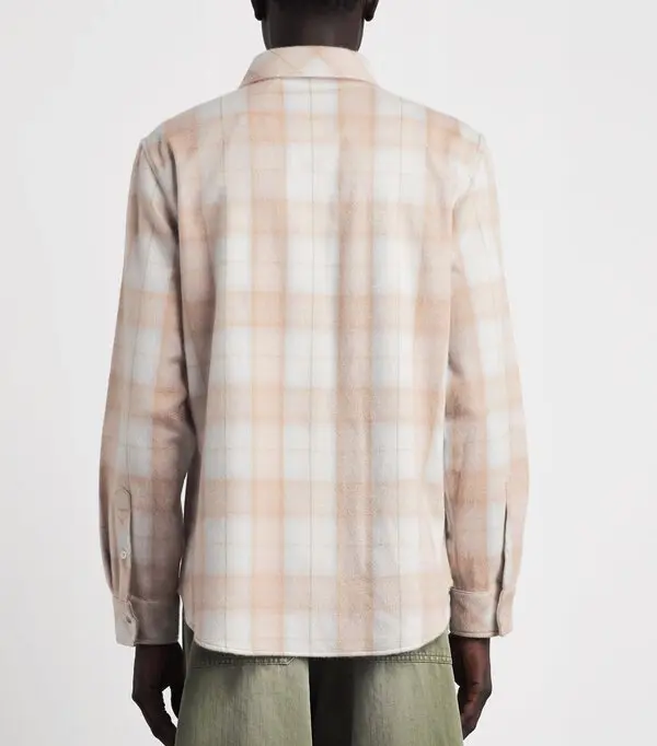 GOD'S TRUE CASHMERE Cashmere Tartan Overshirt
