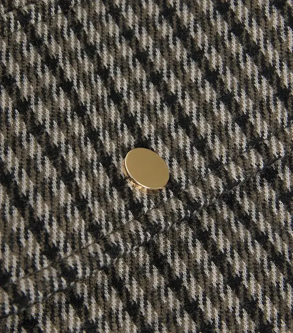 Fabiana Filippi Houndstooth Bomber Jacket