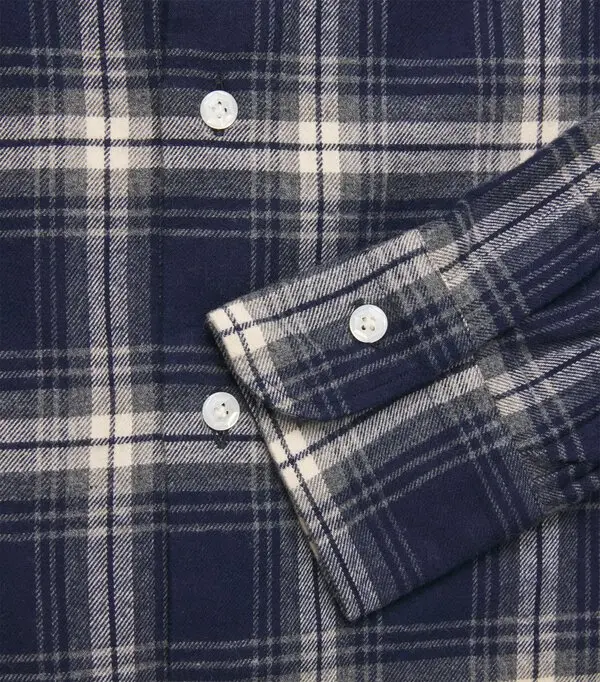 BARBA NAPOLI Cotton Check Shirt