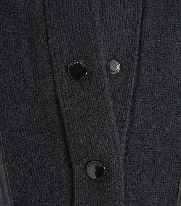 FRAME Cashmere Patch-pocket Cardigan