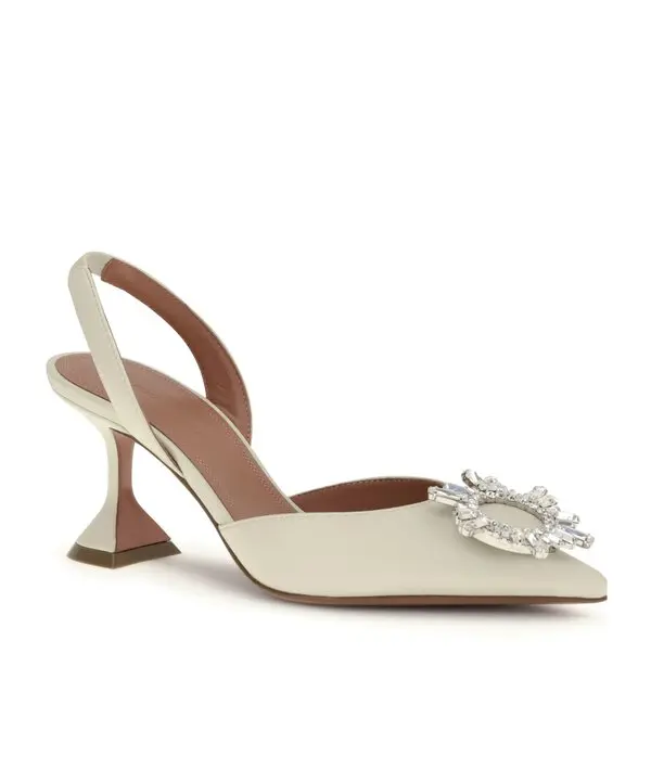 Amina Muaddi Pointed High-heeled Sandals