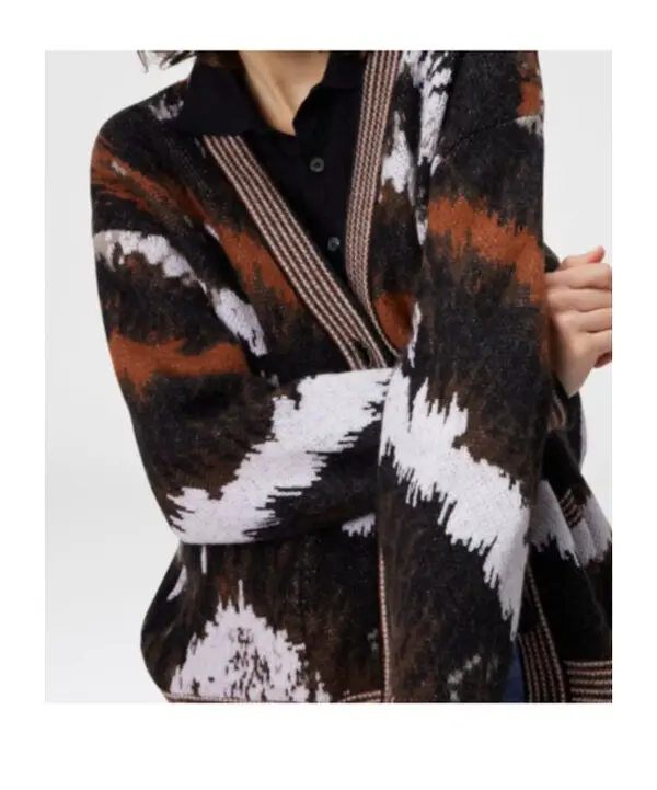 Missoni Abstract-print Buttoned Cardigan