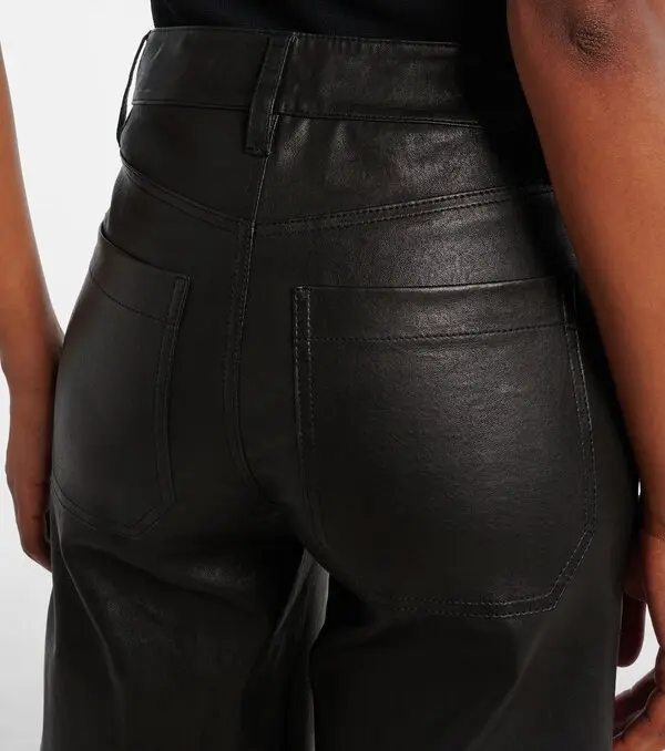 FRAME High-waisted Casual Pants