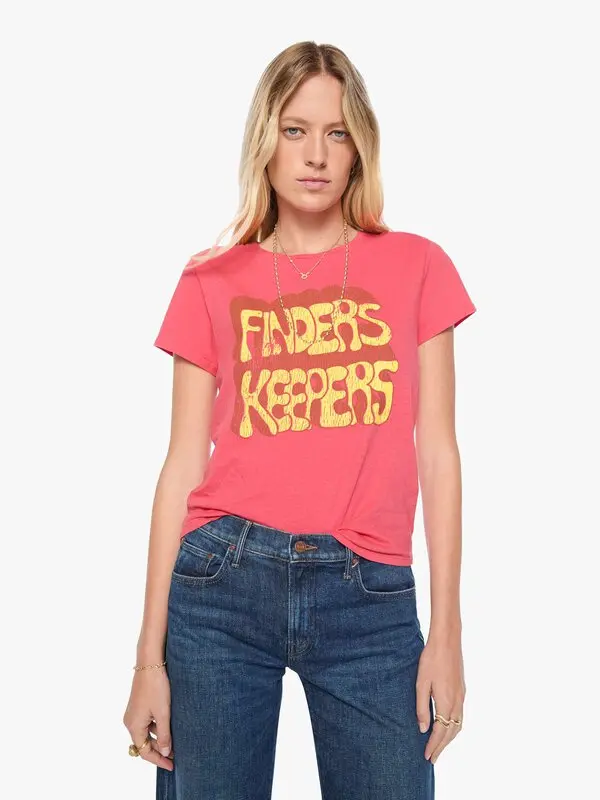 MOTHER The Lil Goodie Finders Keepers T-shirt - Red