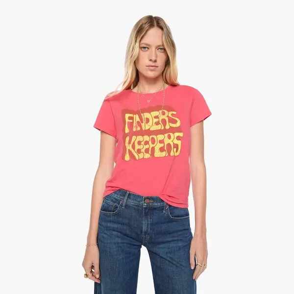 MOTHER The Lil Goodie Finders Keepers T-shirt - Red