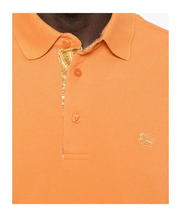 Etro Piqué-weave Polo Shirt