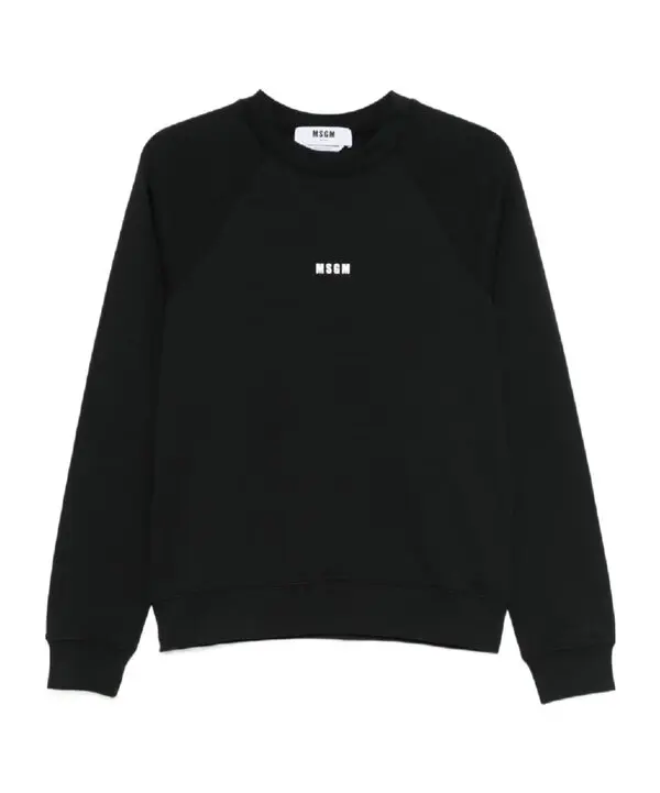 MSGM Cotton Crewneck Sweatshirt