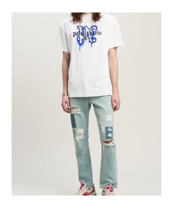 Palm Angels Logo-print Cotton T-shirt