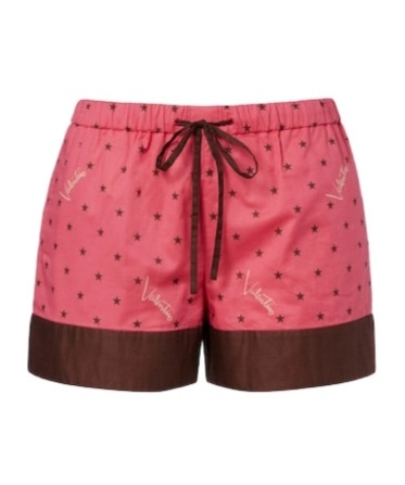 Valentino Garavani Printed Cotton Shorts