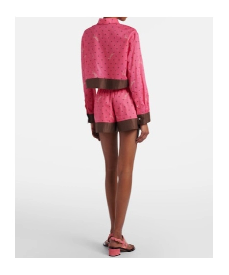 Valentino Garavani Printed Cotton Shorts