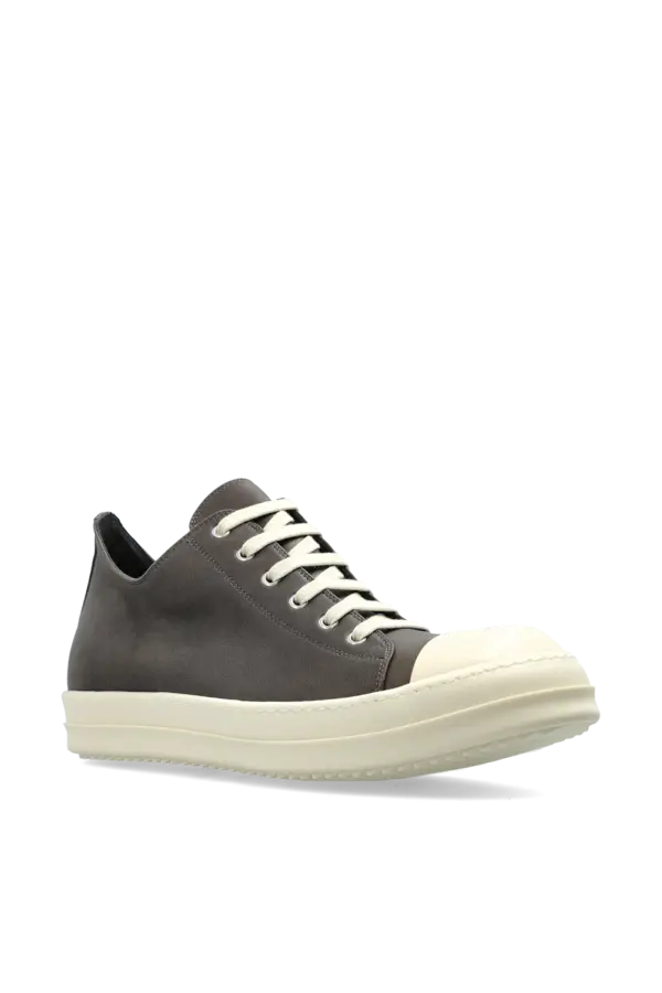 Rick Owens Leather 'low Sneaks' Shoes