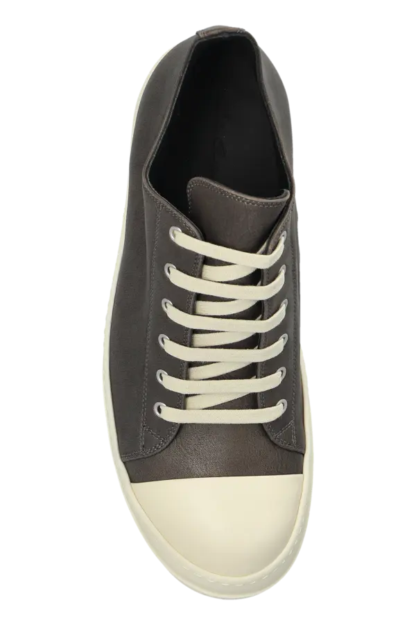 Rick Owens Leather 'low Sneaks' Shoes