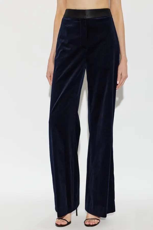 Victoria Beckham Velvet Trousers