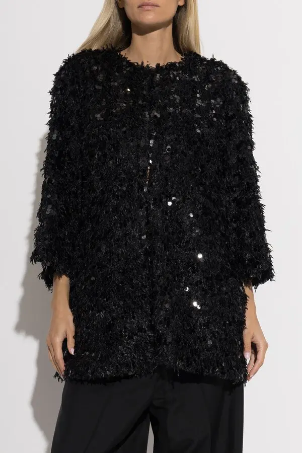 Munthe Vinc’ Sequin Cardigan