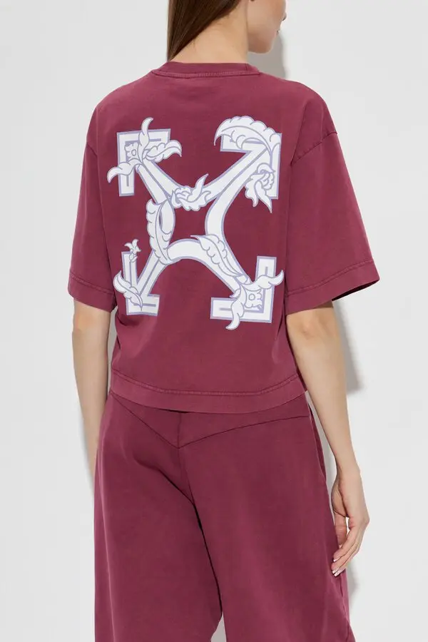 Off-White T-shirt With Logo