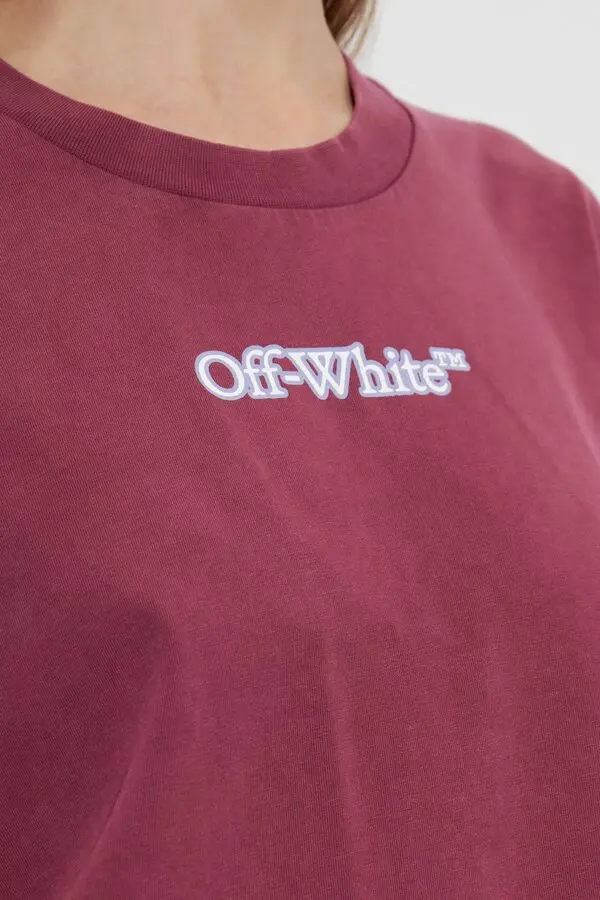 Off-White T-shirt With Logo