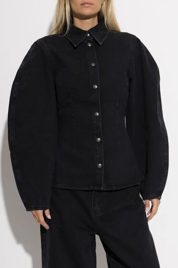 ROTATE BY BIRGER CHRISTENSEN Denim Shirt