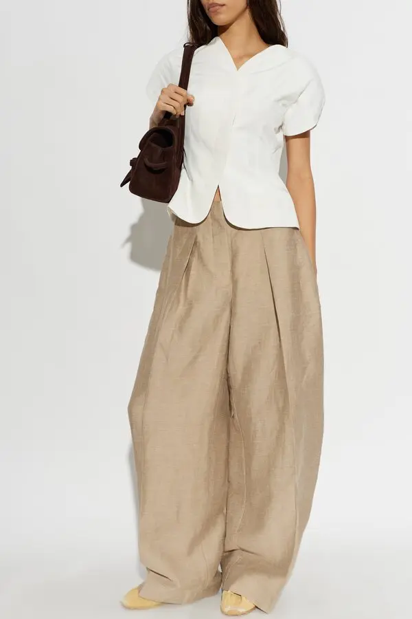 Jacquemus Ovalo' Straight-leg Trousers