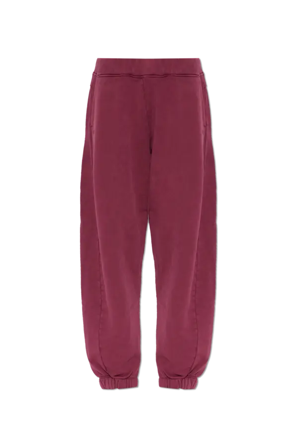 Off-White Sweatpants With Logo - Purple