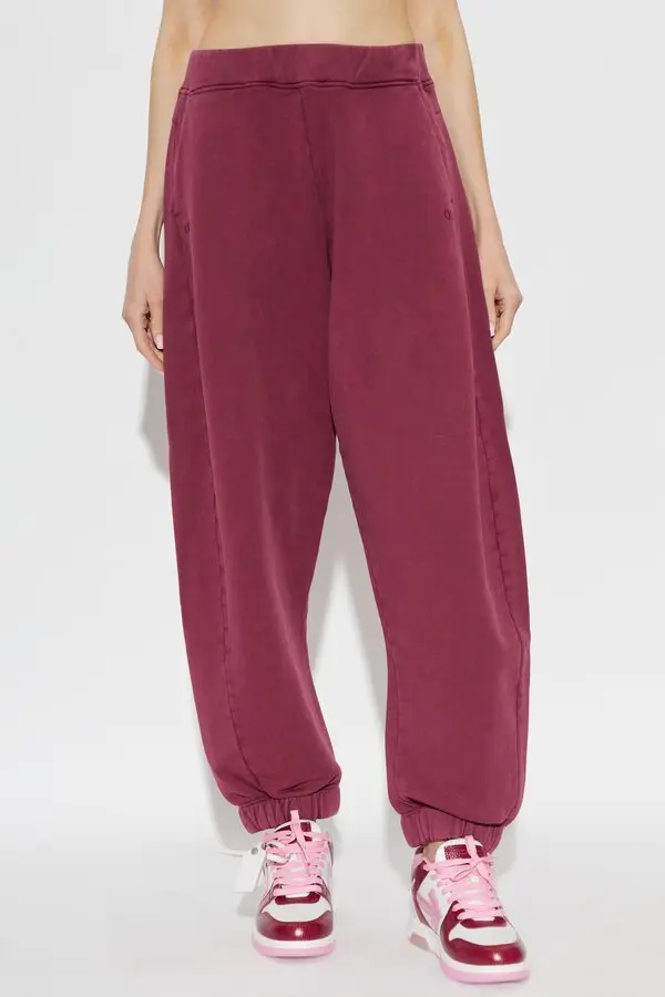 Off-White Sweatpants With Logo