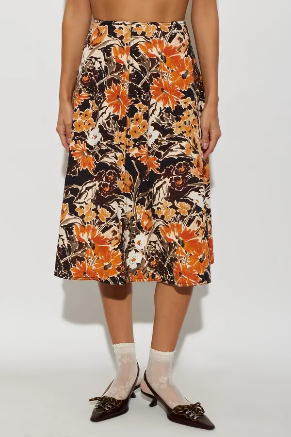 Marni Floral Skirt