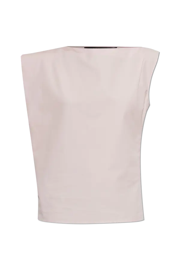Jacquemus Cotton Top ‘drap - Pink