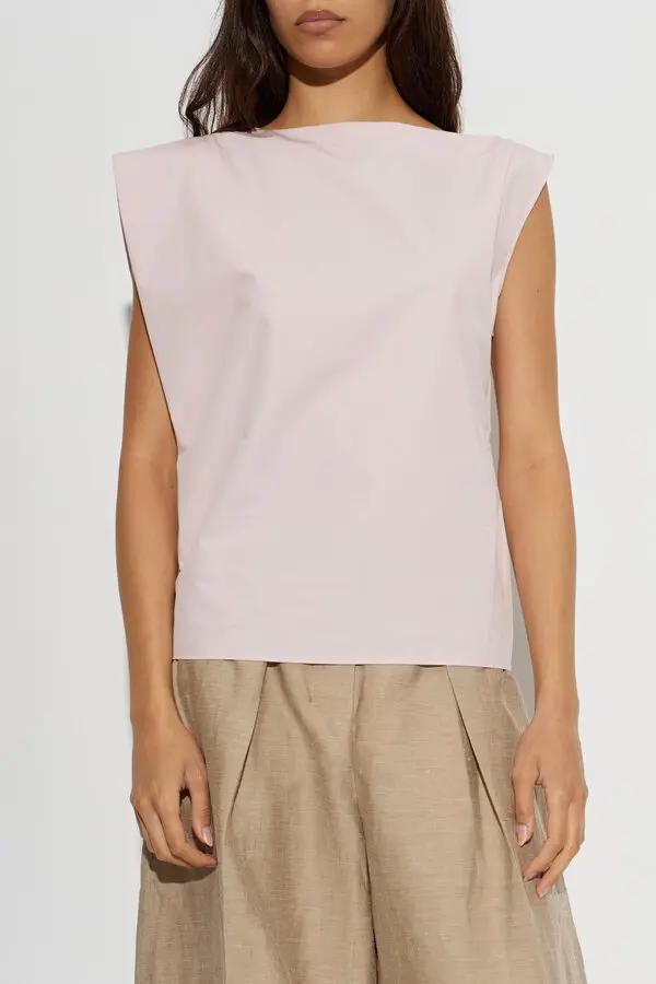 Jacquemus Cotton Top ‘drap