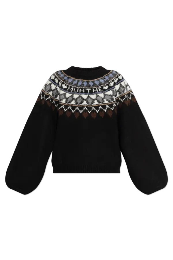 Munthe Patterned Sweater ‘vaffie