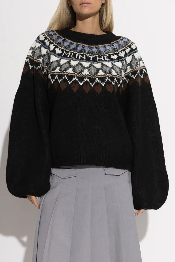 Munthe Patterned Sweater ‘vaffie