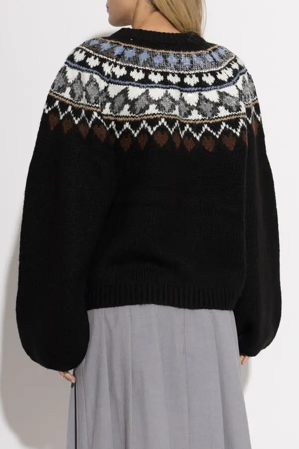 Munthe Patterned Sweater ‘vaffie
