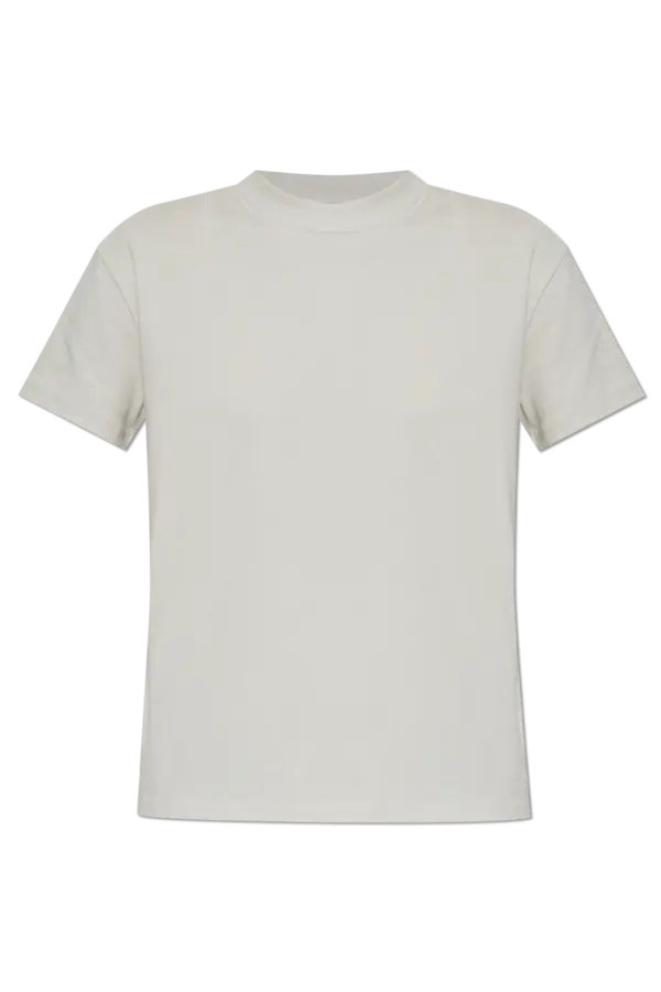 Fear Of God Cotton T-shirt With Graphic Detail - Grey