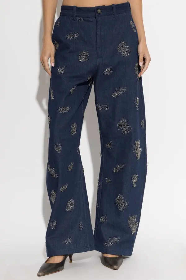 Munthe Vasler' Embellished Cotton Shirt