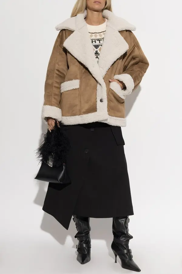 Munthe Short Shearling Coat ‘valter