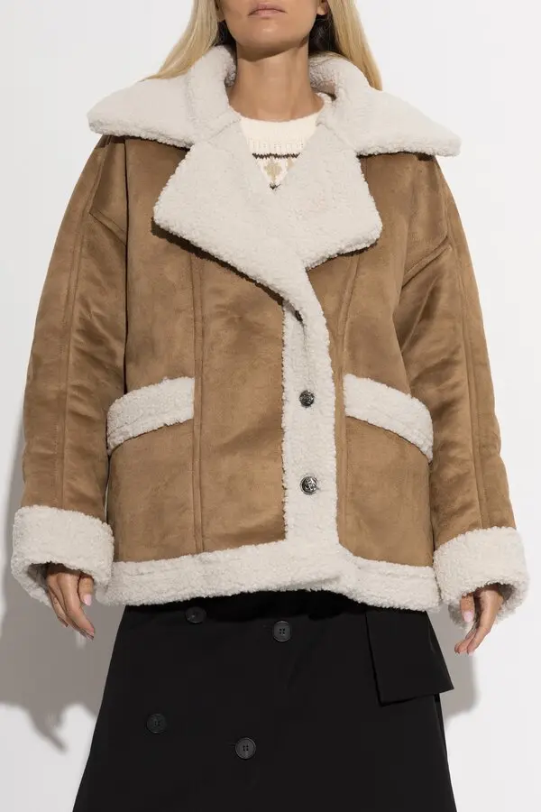 Munthe Short Shearling Coat ‘valter