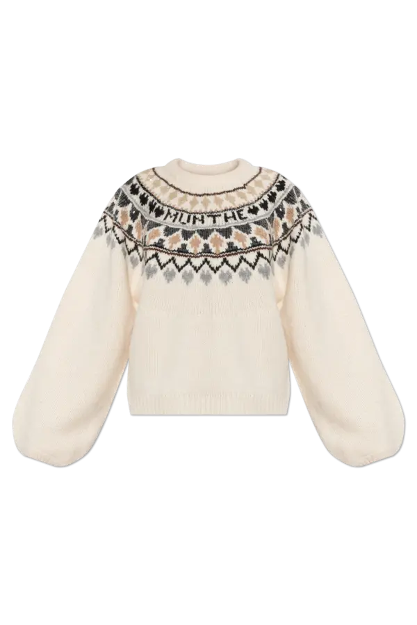 Munthe Patterned Sweater ‘vaffie