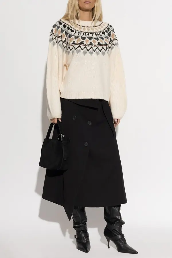 Munthe Patterned Sweater ‘vaffie