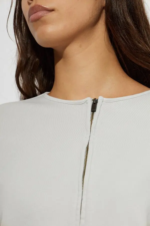 Fear Of God Oversized Cotton Sweatshirt With Half Zip