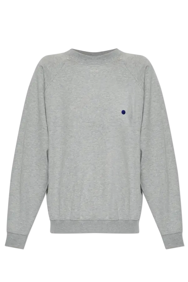 JIL SANDER Cotton Sweatshirt With A Crew Neck - Grey