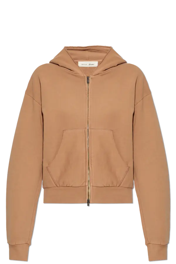 Fear Of God Cotton Hoodie - Brown