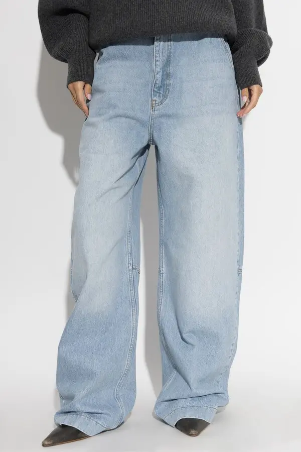 ROTATE BY BIRGER CHRISTENSEN Wide-leg Jeans
