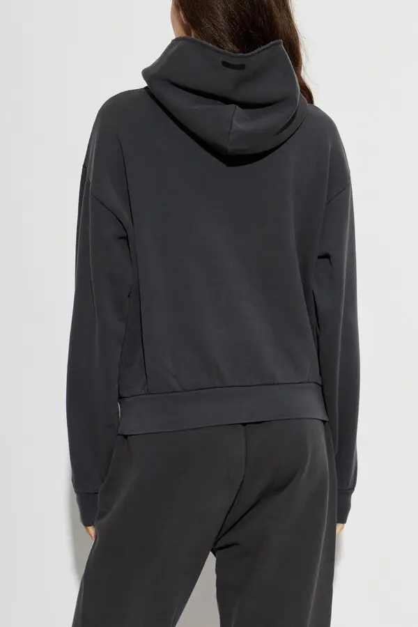 Fear Of God Cotton Hoodie With Greek Letter Graphic