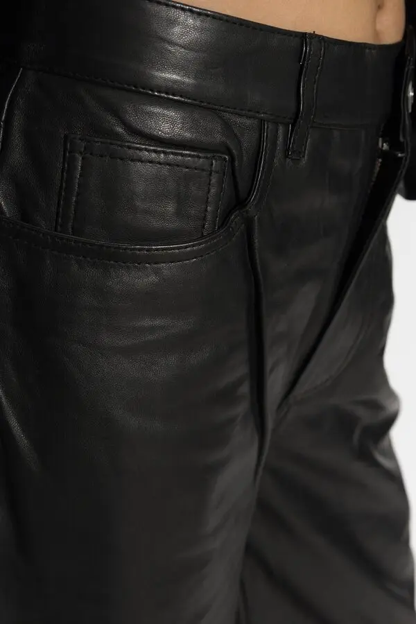 ROTATE BY BIRGER CHRISTENSEN Leather Trousers