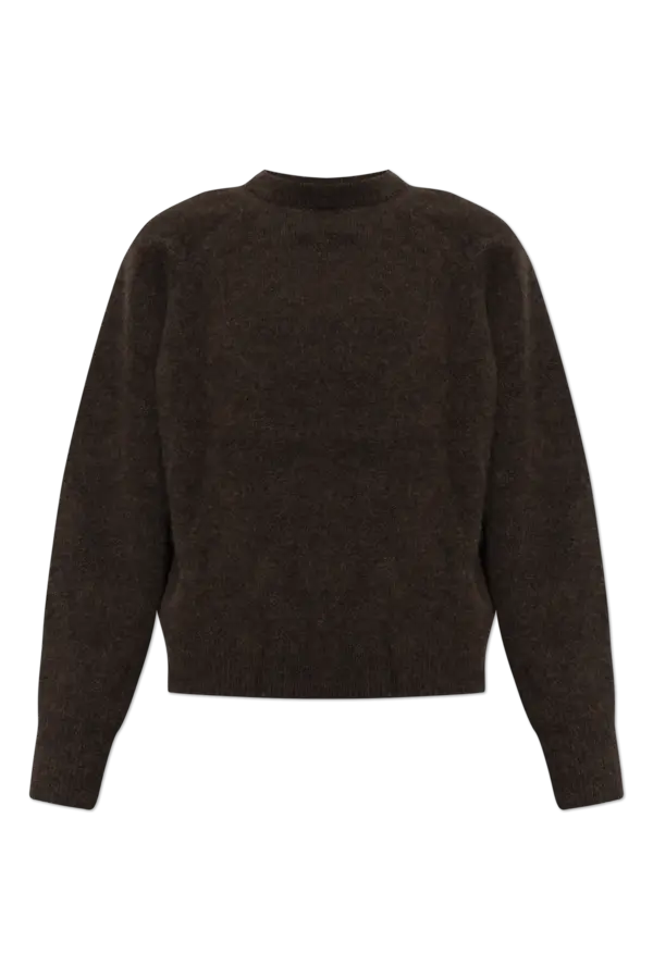 ROTATE BY BIRGER CHRISTENSEN Sweater With Shoulder Pads - Brown