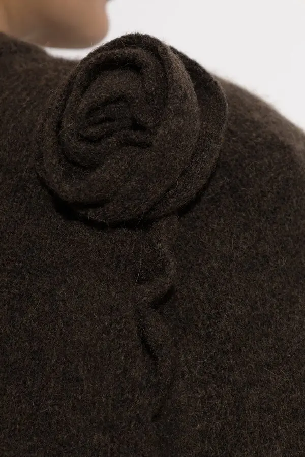 ROTATE BY BIRGER CHRISTENSEN Sweater With Shoulder Pads