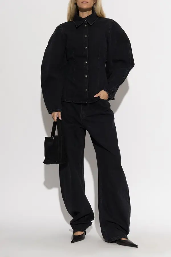 ROTATE BY BIRGER CHRISTENSEN High-waisted Jeans