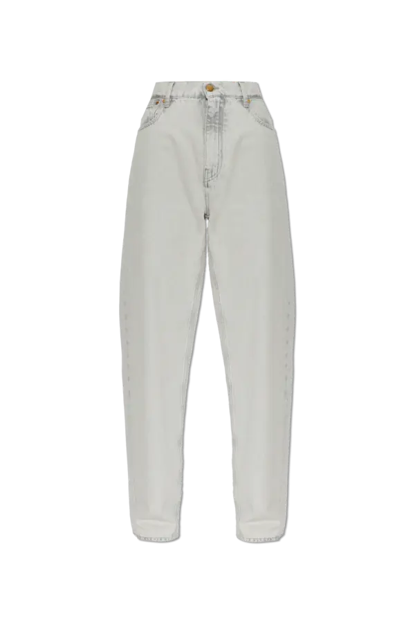 JIL SANDER High-waisted Jeans - Grey
